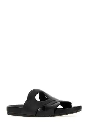 Loewe Leather Paula S Ibiza Ease Monogram Slippers