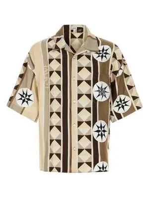 Loewe Printed Satin Paula S Ibiza Shirt - Multicolor