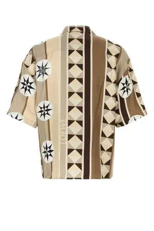 Loewe Printed Satin Paula S Ibiza Shirt - Multicolor