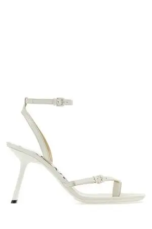 Loewe Leather Paula S Ibiza Petal Sandals - White