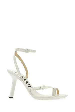Loewe Petal Sandals - White