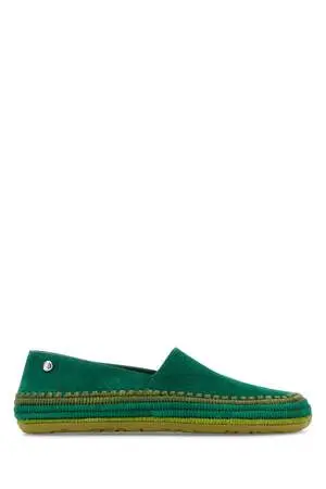 Loewe Grass Suede Paula S Ibiza Rio Espadrilles - Green