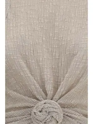 Magda Butrym Crêpe Top With Knot