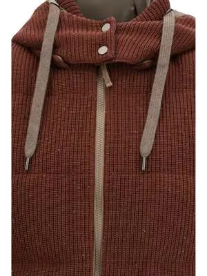 Brunello Cucinelli Hooded Down Vest