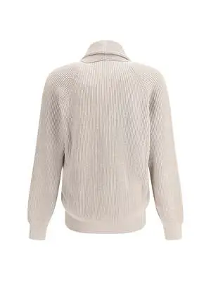 Brunello Cucinelli Ribbed Cardigan