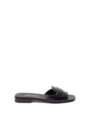 Prada Leather Slides - Multicolor