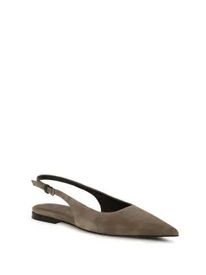 Brunello Cucinelli Suede Ballerinas