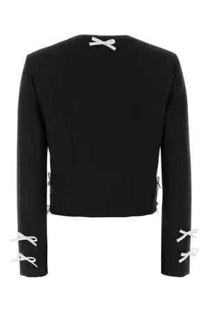 Moschino Wool Blazer - Black