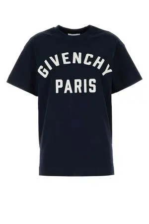 Givenchy Oversized Cotton T-shirt - Blue