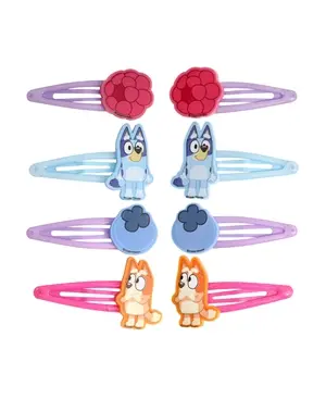 BLUEY 8-piece Official License Hair Clips