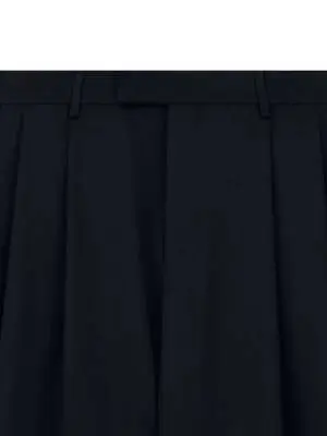 Giorgio Armani Wool Tailored Trousers - Multicolor