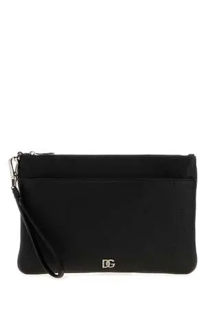 Dolce & Gabbana Leather Clutch - Black