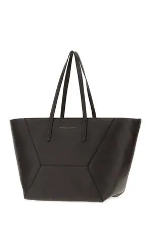 Brunello Cucinelli Leather Shopping Bag - Brown
