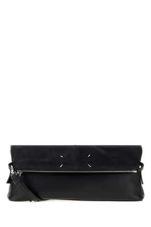 MAISON MARGIELA Leather Clutch - Black