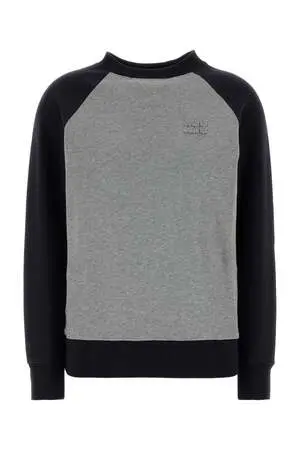 Miu Miu Grey Cotton Sweatshirt