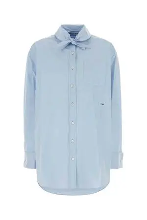 Prada Light Poplin Shirt - Blue
