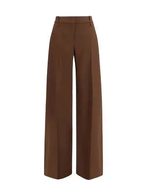 ERMANO SCERVINO Tailored Bootcut Trousers - Brown