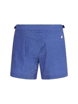 TOM FORD Polka Dot Swim Shorts - Blue