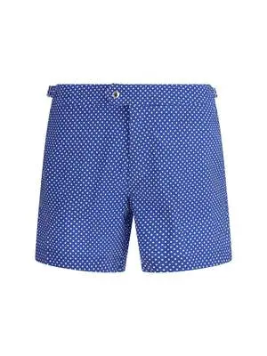 TOM FORD Polka Dot Swim Shorts - Blue
