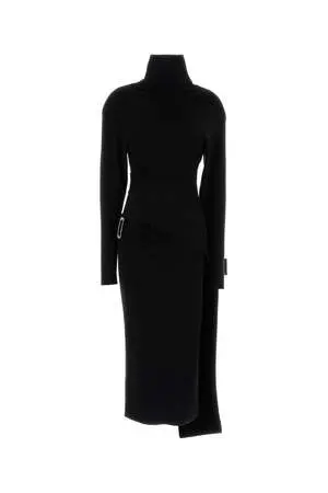 LANVIN Draped Midi Dress - Multicolor