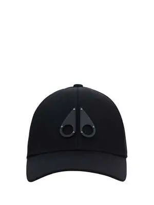 Moose Knuckles Logo Icon Baseball Hat - Black
