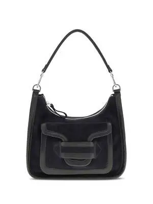 Pierre Hardy Alpha Day Miss Leather Shoulder Bag - Black