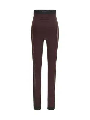Attico Sheer Detail Leggings