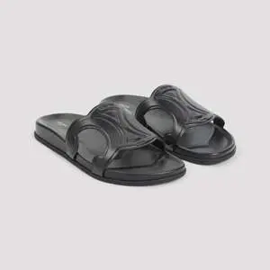 Celine Triomphe Slide Sandals