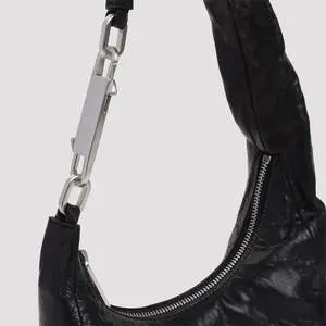 Rick Owens Gemini Shoulder Bag - Black