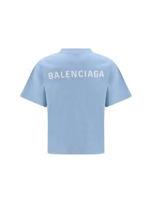 Balenciaga Back T-shirt - Blue