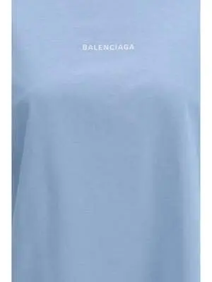 Balenciaga Back T-shirt - Blue