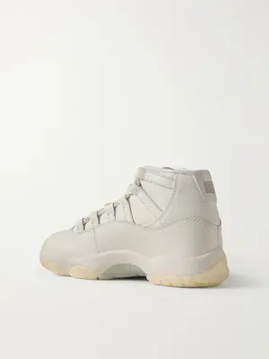 Nike Air Jordan 11 Retro Embellished Leather Sneakers