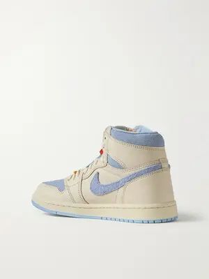 Nike Air Jordan 1 Retro High-top Leather Sneakers