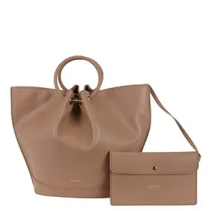 SAONARA BRAND Saonara Capazo Leather Tote Bag