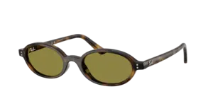 Ray-ban Khal Bio-based Oval Sunglasses - Green