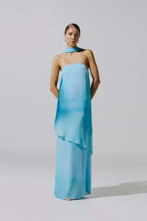 BAOBAB El Maxi Dress - Blue Cascade