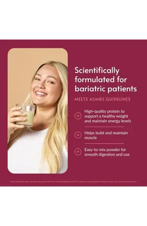 BARIATRIC ADVANTAGE High Protein Whey Isolate Meal Replacement Drink Mix 42.47 Oz