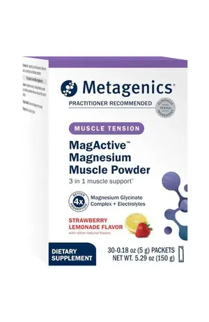 METAGENICS Wellness Essentials Highly Absorbable Magnesium Muscle Powder 30 Count - None