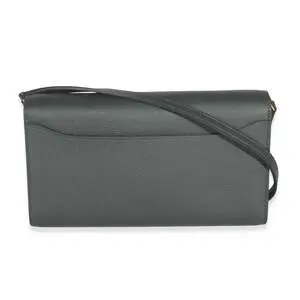 Hermès Constance To Go Wallet In Vert Mangrove Evercolor With Gold-tone Hardware - Green