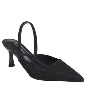 French Connection Bobo Slingback Kitten Heel - Black
