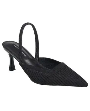 French Connection Bobo Slingback Kitten Heel - Black