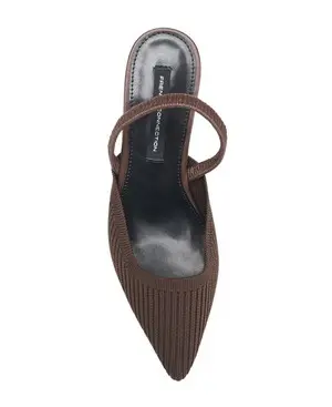 French Connection Bobo Slingback Kitten Heel - Brown