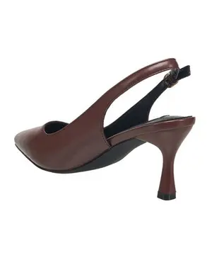 French Connection Brenna Kitten Heel - Chocolate