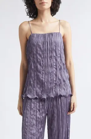 Posse Esme Pliss Camisole - Dusk