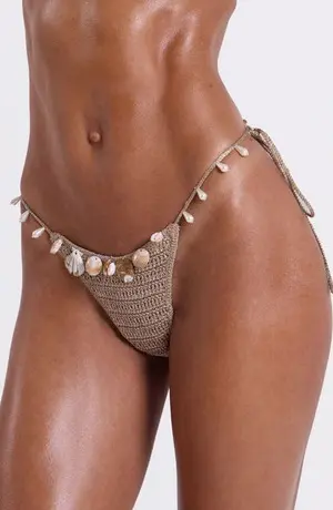 JADED LONDON Anatase Crochet Bikini Bottoms