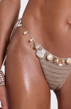 JADED LONDON Anatase Crochet Bikini Bottoms