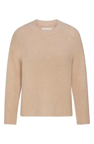 WILLIAMS ATHLETIC CLUB Cashmere Crewneck Sweater - Sand Beige