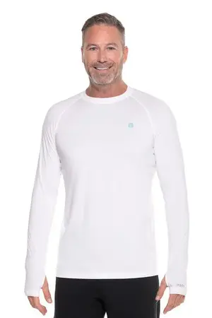 Coolibar Sonora Agility Long Sleeve Performance T-shirt - White