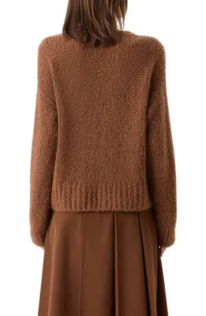 Akris Cashmere & Silk Bouclé Sweater