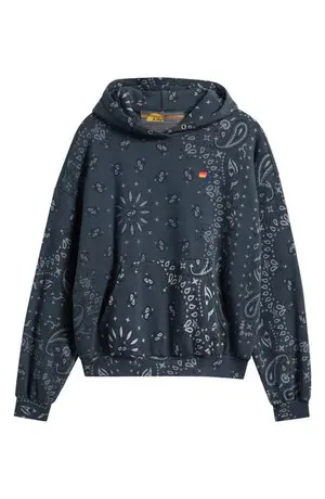 Aviator Nation Bandana Graphic Hoodie - Charcoal